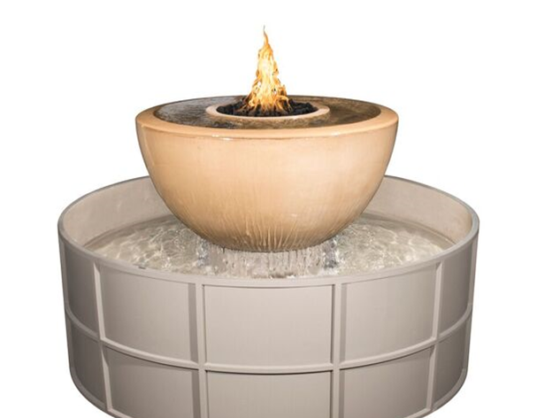 Sedona Self Contained Fire Bowl Unit 360° – Outdoor Heat Direct